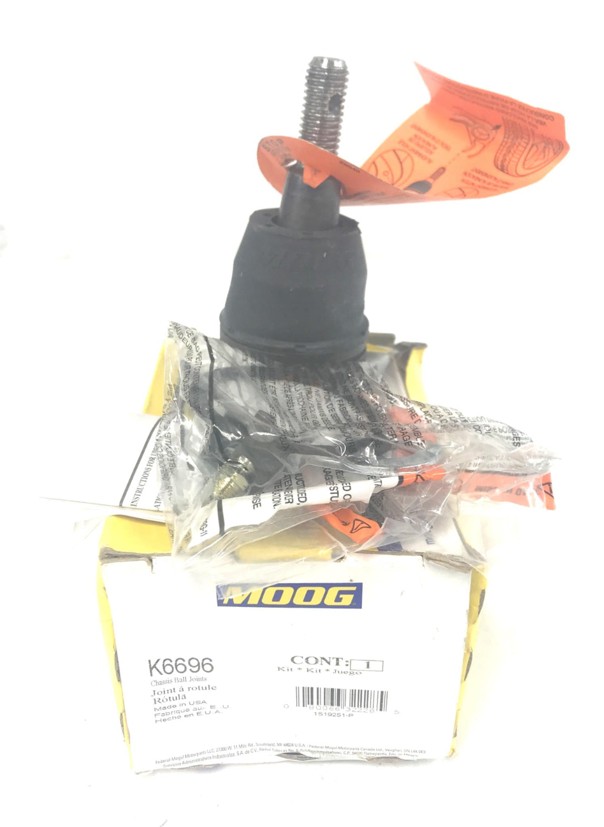 MOOG Front Upper Ball Joint Kit K6696 NOS — governmenttransitsurplus.com