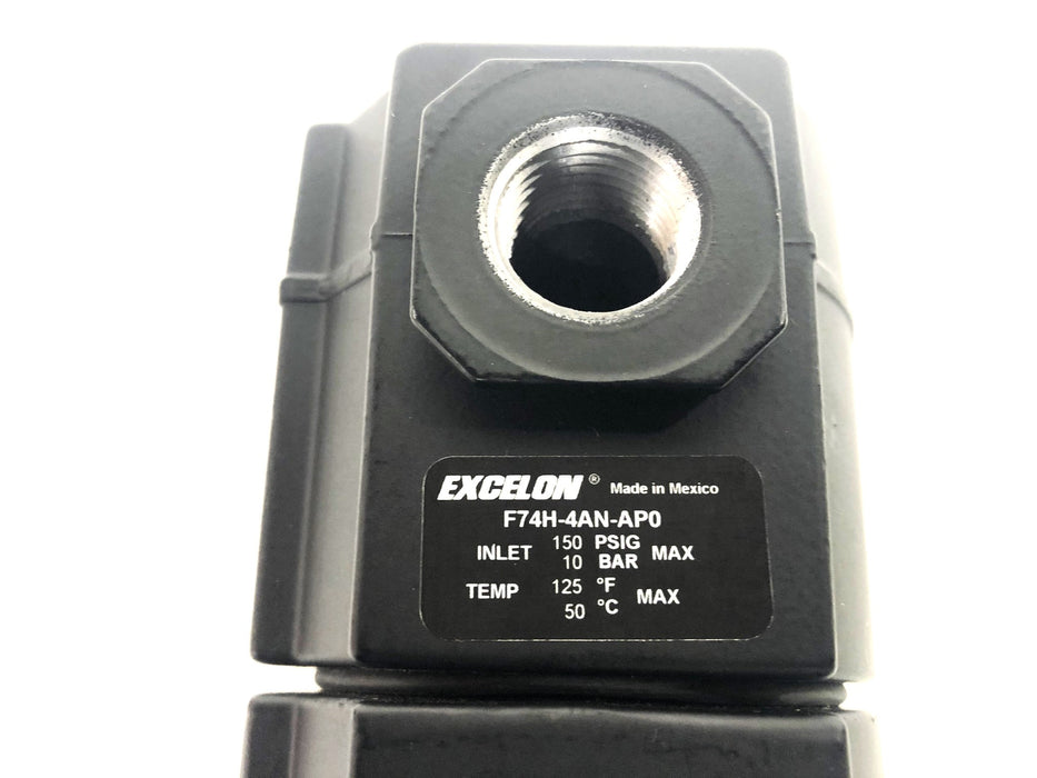 Norgren Excelon 1/2 Inch High Flow Coalescing Filter F74H-4AN-AP0 NOS ...