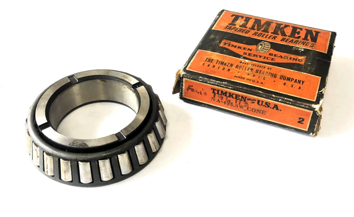 Timken Tapered Roller Bearing Cone NA-495-SW NOS ...