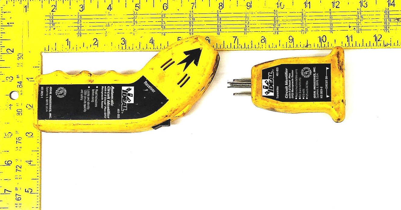 Ideal 2 Piece Automatic Circuit Identifier Set 61-055 USED ...