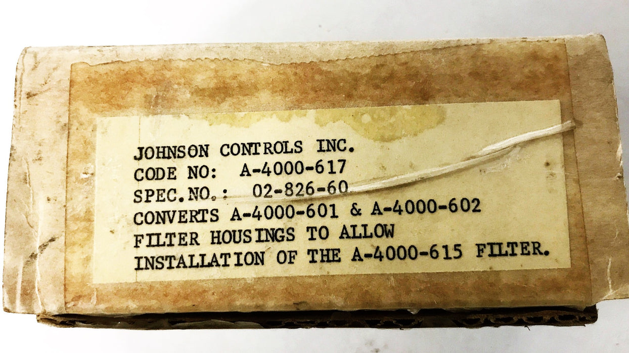 Johnson Controls Conversion Kit A-4000-617 NOS ...