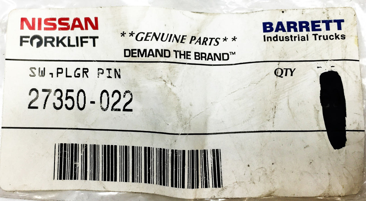 Nissan Barrett Forklift Switch 27350-022 NOS — governmenttransitsurplus.com