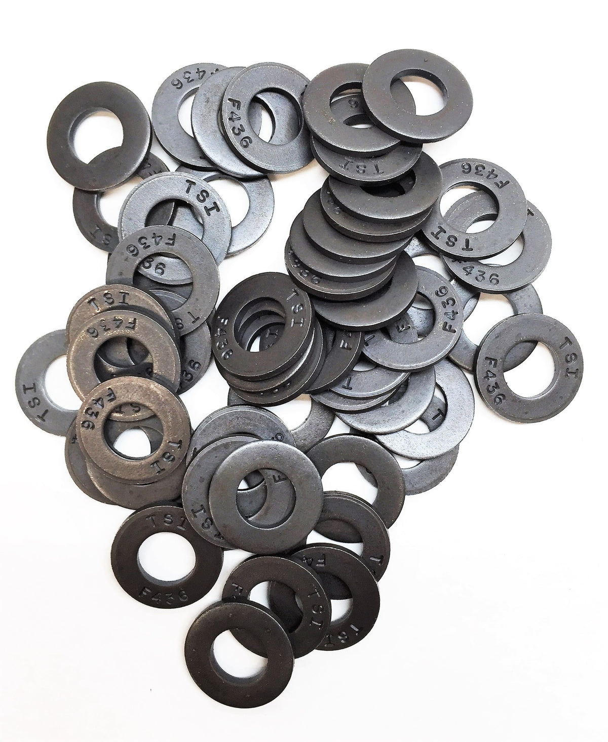 TSI 1-1/8" Black Oxide Flat Washer F436 [Lot of 52] NOS ...