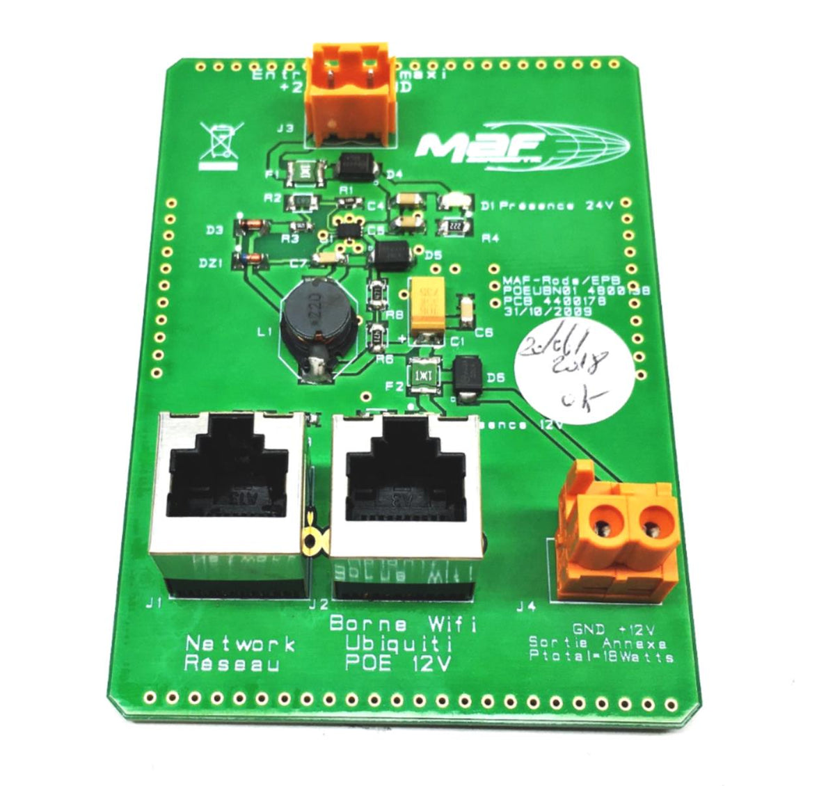 Maf-Roda/EPB POEUBN01 4800138 PCB 4400178 Circuit Board USED ...