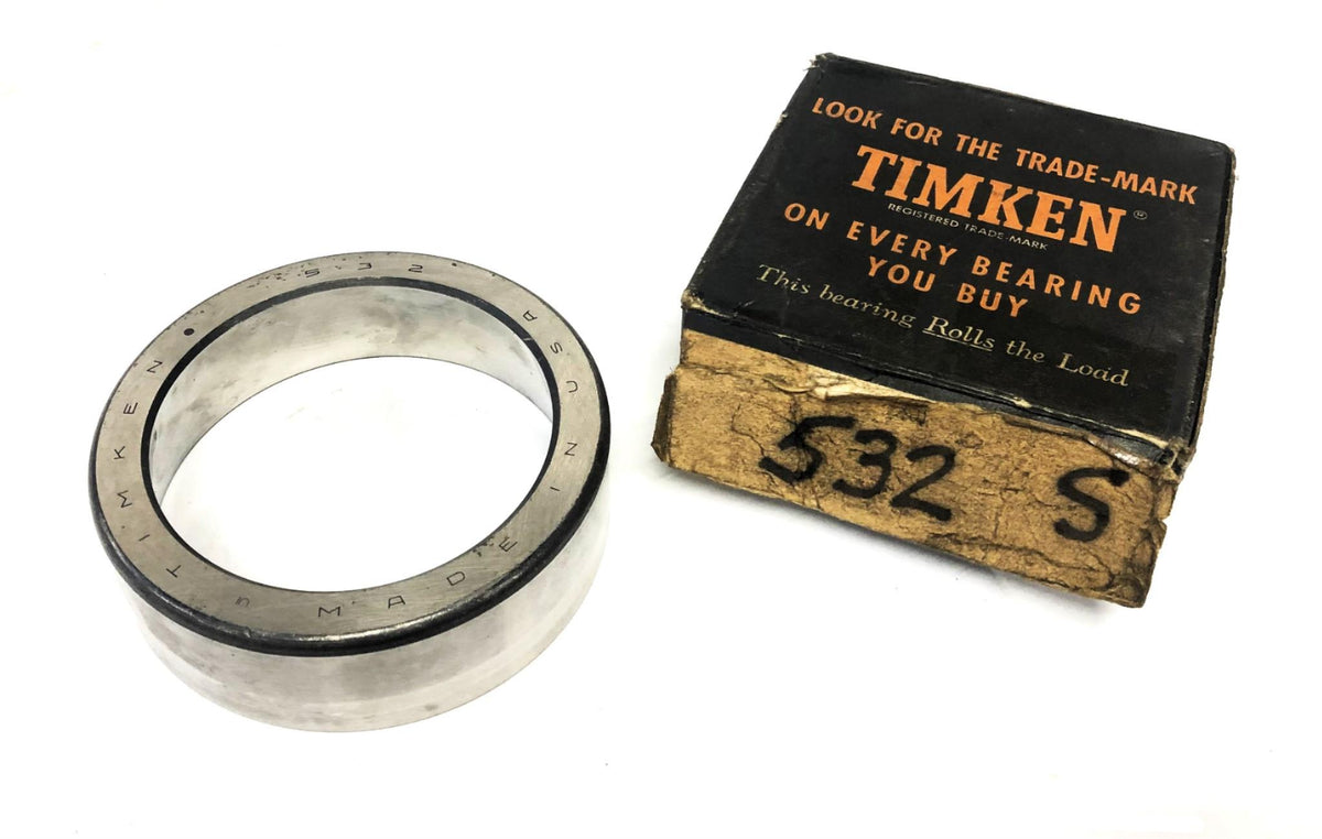 Timken Tapered Roller Bearing Cup 532S NOS — governmenttransitsurplus.com
