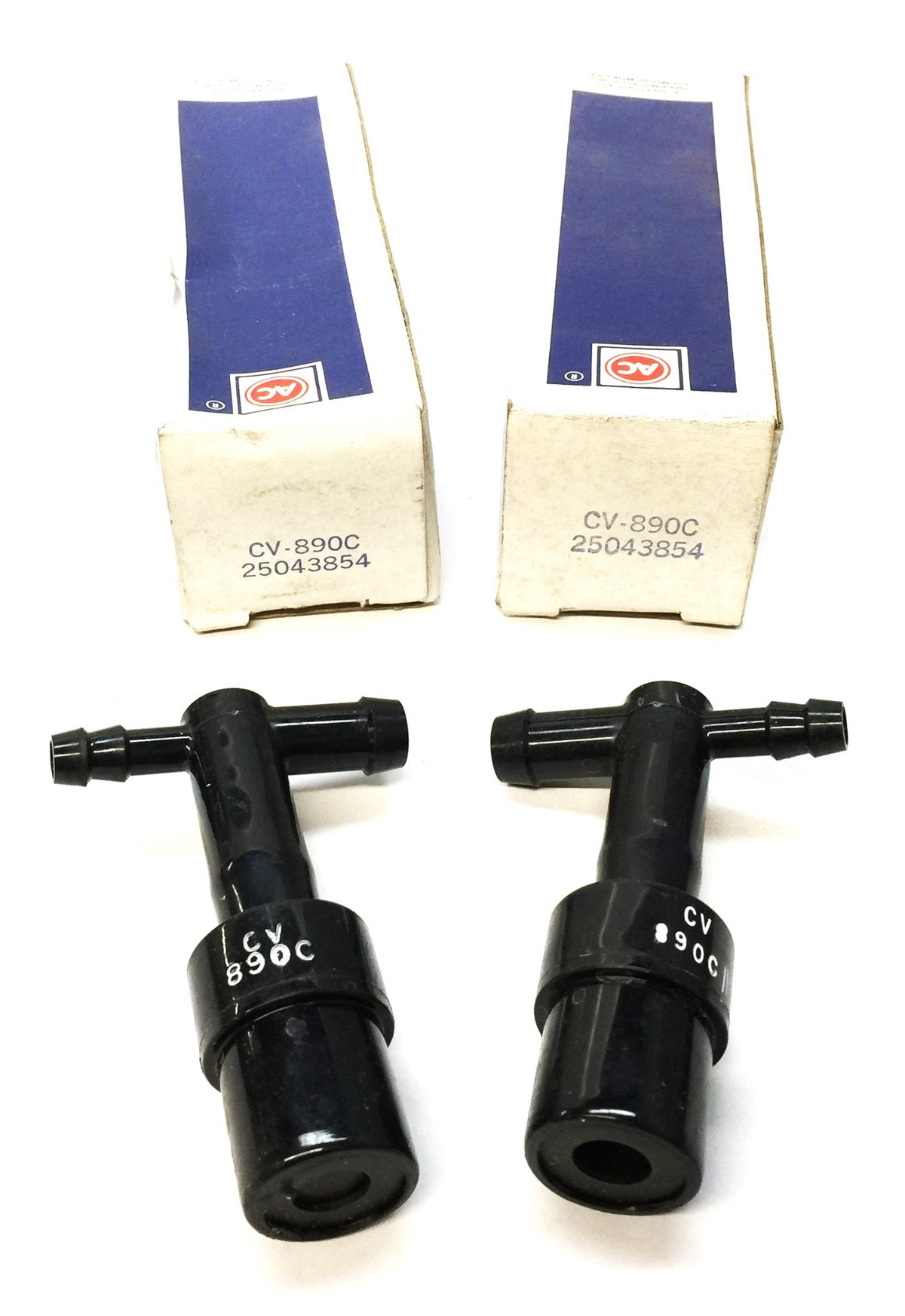 AC/General Motors PCV Valve CV-890C (25043854) [Lot of 2] NOS ...