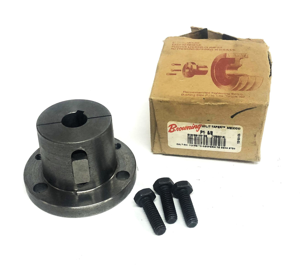 Browning Split Taper Bushing P1-5/8 NOS — governmenttransitsurplus.com