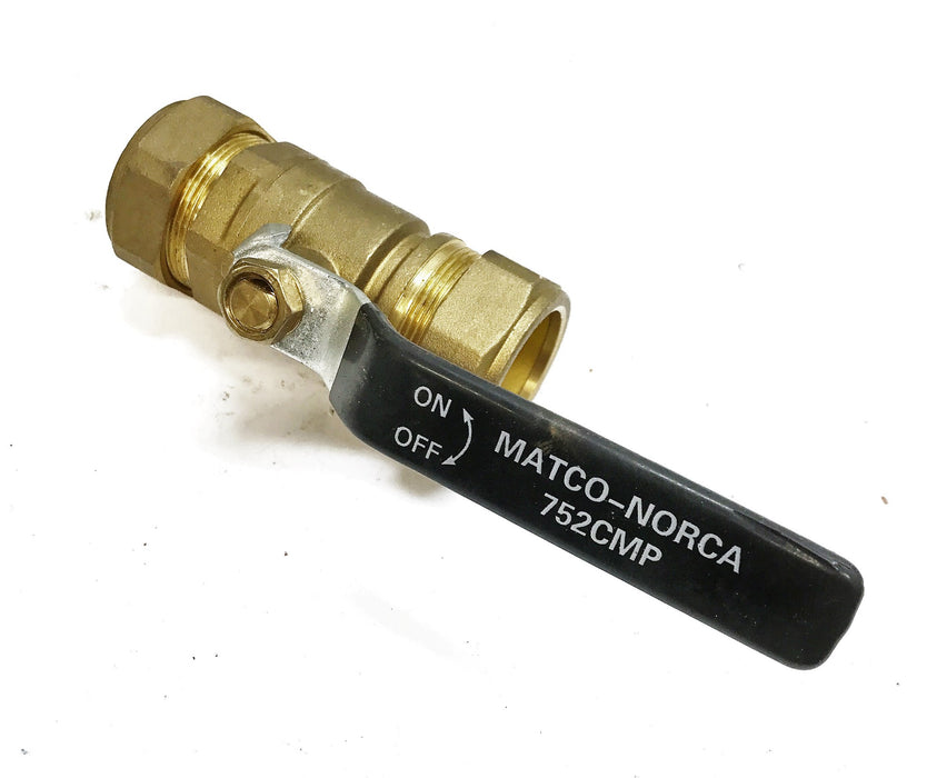 Matco-Norca 1" 600WOG Ball Valve 752CMP NOS — governmenttransitsurplus.com
