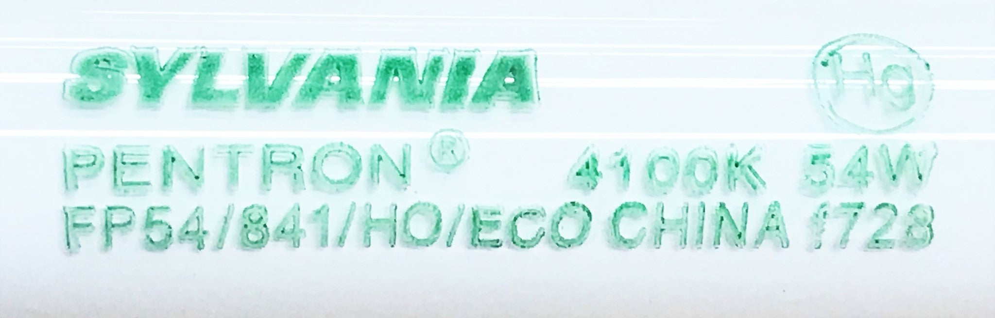 Sylvania Pentron High Output Fluorescent Bulb 4100K 54W 20906-6 [Lot o ...