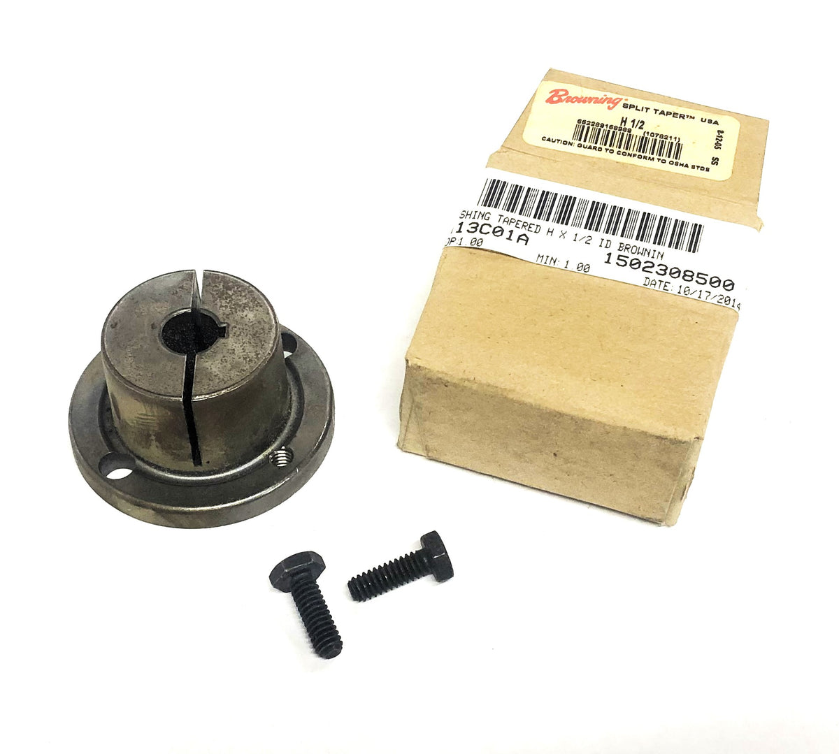 Browning Split Taper Bushing H1/2 NOS — governmenttransitsurplus.com
