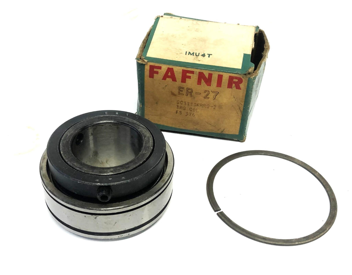 Fafnir Pillow Block Ball Bearing Insert ER-27 (GC1111KRRG-2, FS-376) N ...