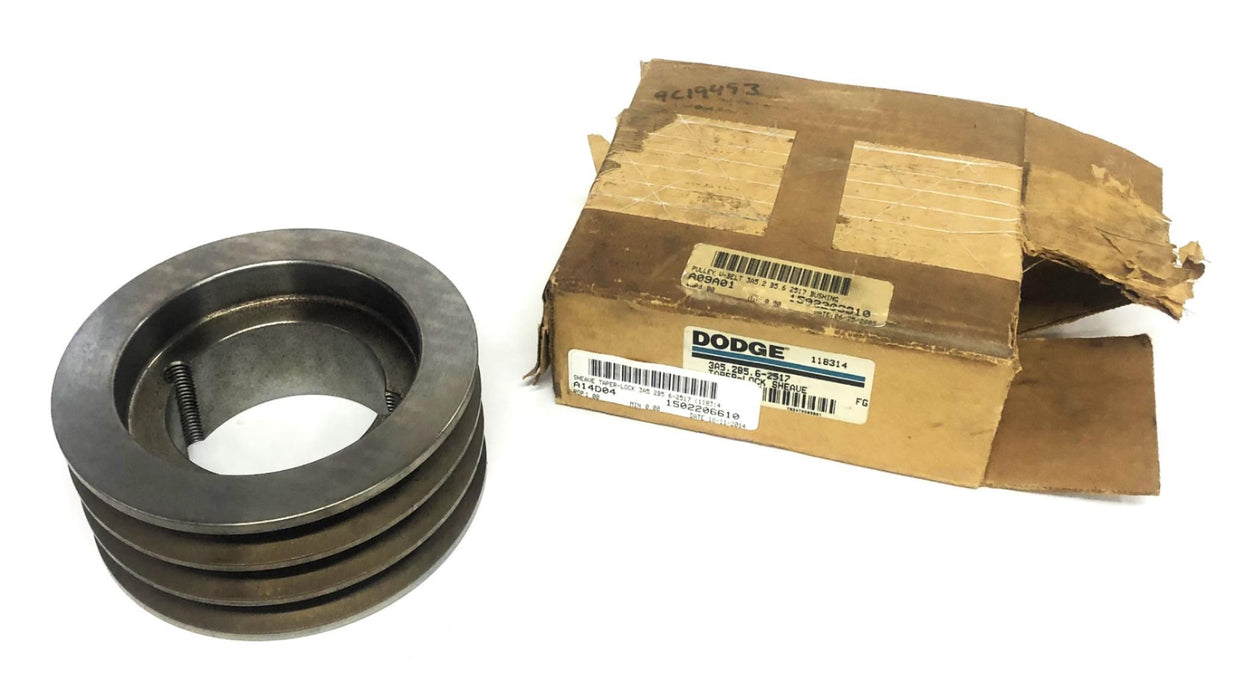 Dodge Taper Lock Sheave 3A5.2B5.6-2517 NOS — governmenttransitsurplus.com