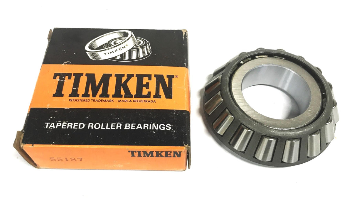 Timken Tapered Roller Bearing Cone 55187 NOS — governmenttransitsurplus.com