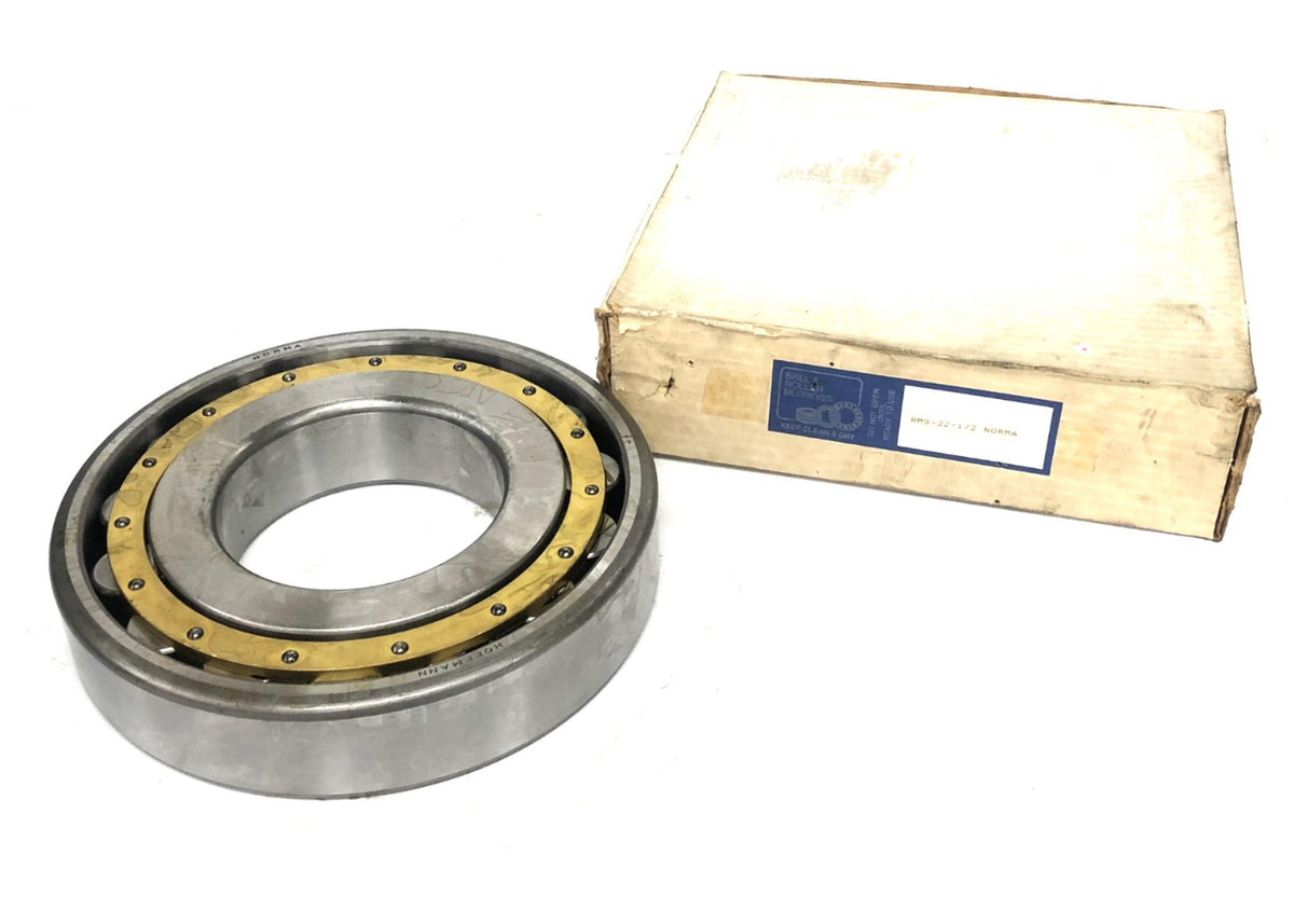 Norma Hoffmann Cylindrical Roller Bearing RMS-22-1/2 NOS ...