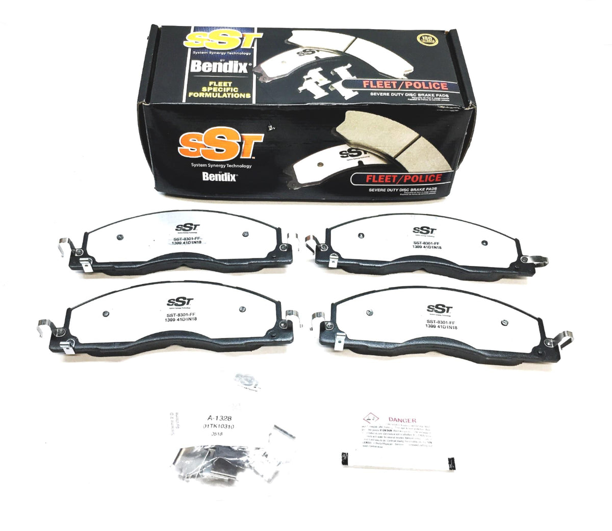 Bendix System Synergy Technology Severe Duty Disc Brake Pads FD1399 NO ...