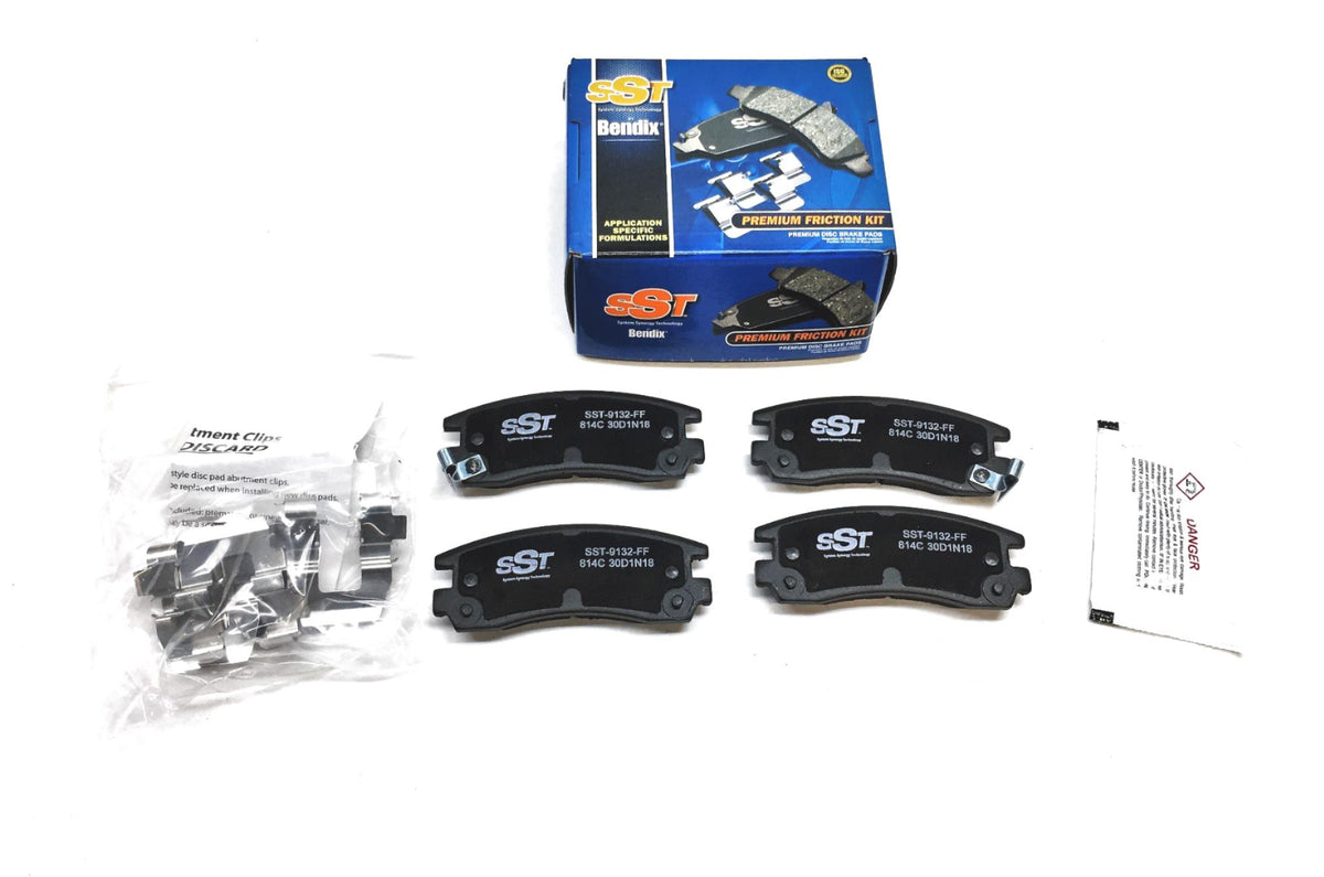 Bendix SST Premium Friction Kit Ceramic Disc Brake Pads D814C NOS ...