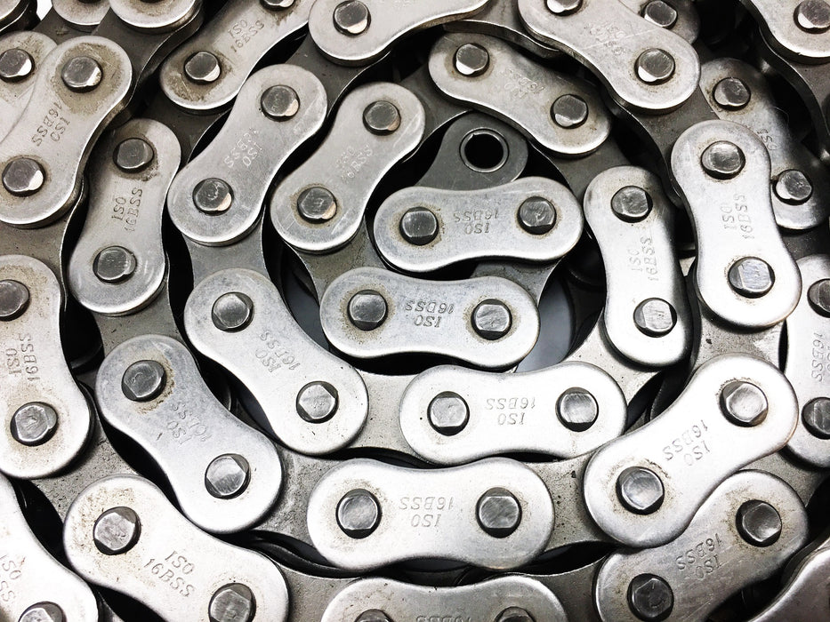 ISO 6 Foot Roller Chain 16BSS USED — governmenttransitsurplus.com