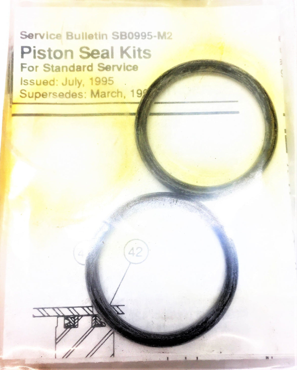 SCHRADER BELLOWS 1-1/2" Bunan L2-H2 Cylinder Body Kit A63215010 NOS ...