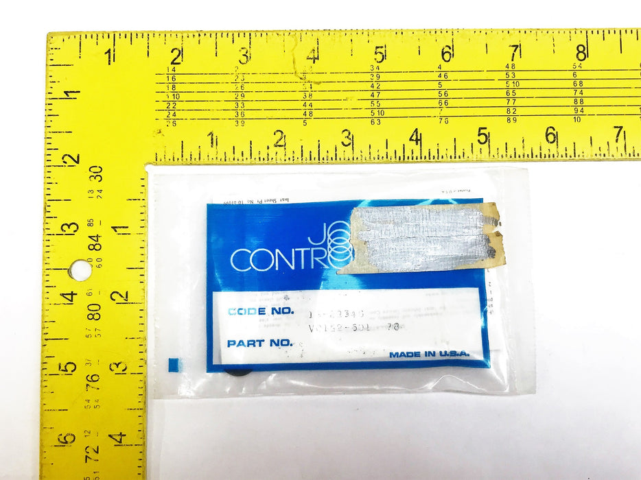 Johnson Controls Packing Kit, For Use with Flare Valves, V-152-601 NOS ...