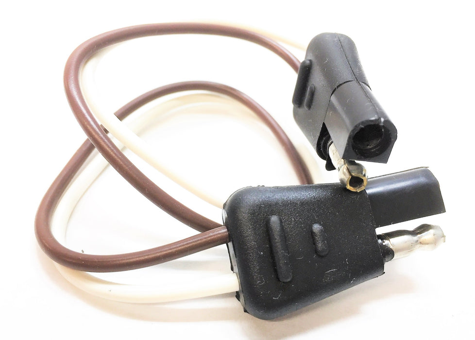 DRAW-TITE Wiring Connector 2-Flat Electrical Connector Loop 12" Length ...