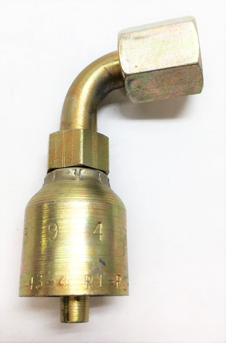 PARKER Hydraulic Hose Fitting 13943-6-4 NOS – governmenttransitsurplus.com