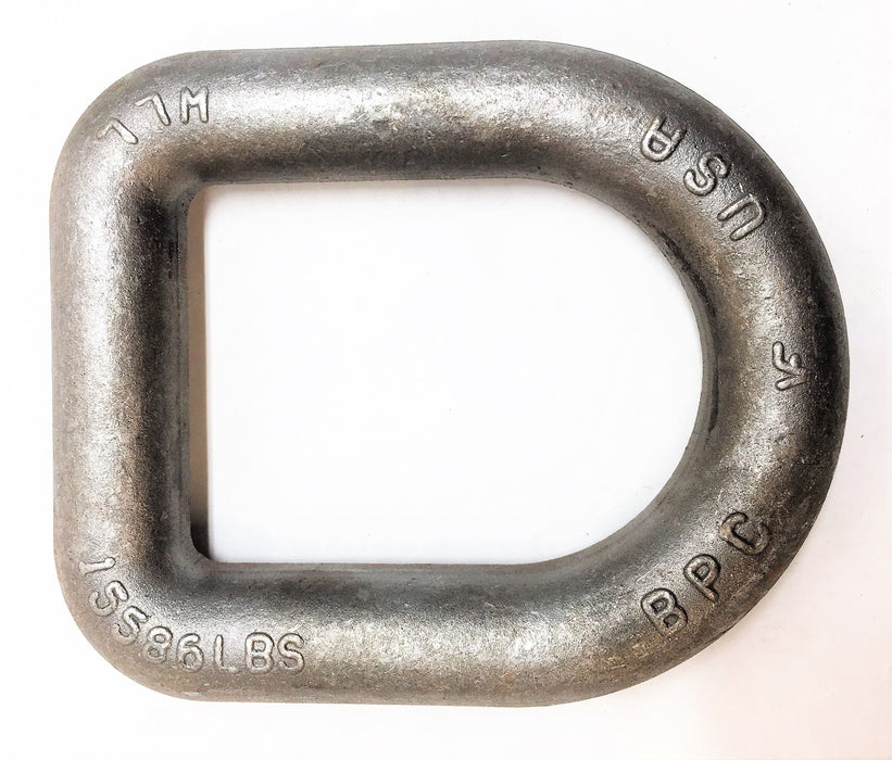 BPC 6" x 5" x 1" WLL D-Ring 15586LBS NOS — governmenttransitsurplus.com