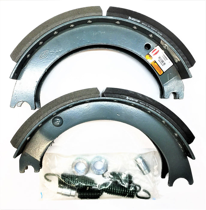 MERITOR Platinum Shield Lined Brake Drum Shoe Kit XK3124223E REMANUFAC ...