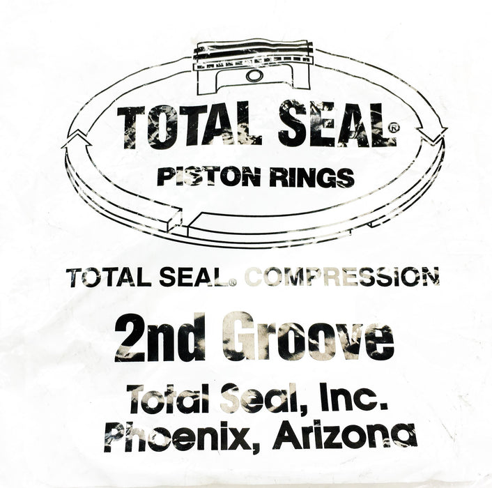 Total Seal 610 0465 3/15 IN Cast 2nd Groove Compression Piston Ring 44 ...