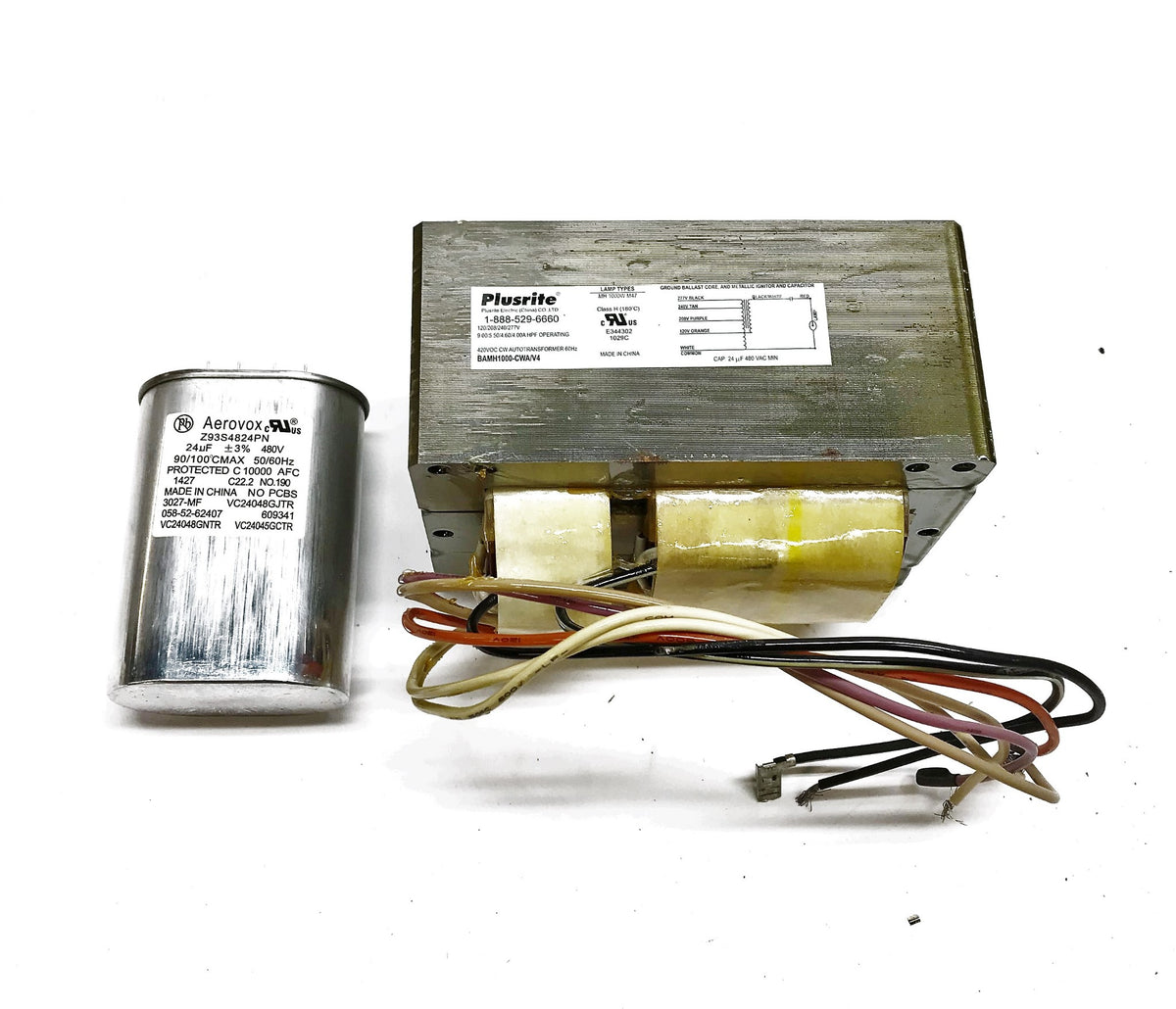 Plusrite Electronic Ballast Kit BAMH1000-CWA/V4 NOS ...