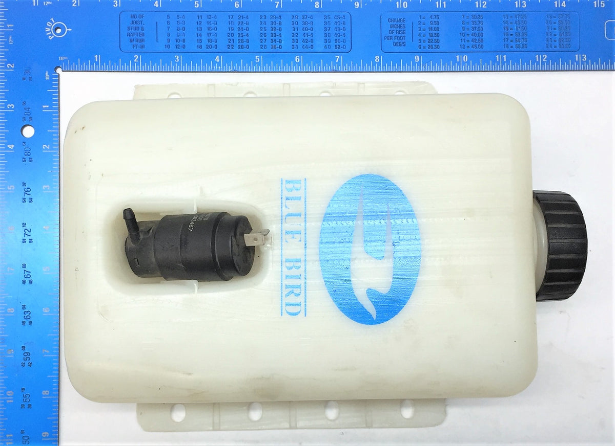 BLUEBIRD 4 Quart Windshield Washer Fluid Tank 1558550 NOS ...