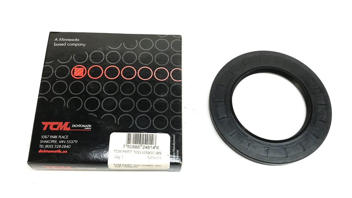 TCM Double Lip Oil Seal 70X110X8TC-BX NOS — governmenttransitsurplus.com