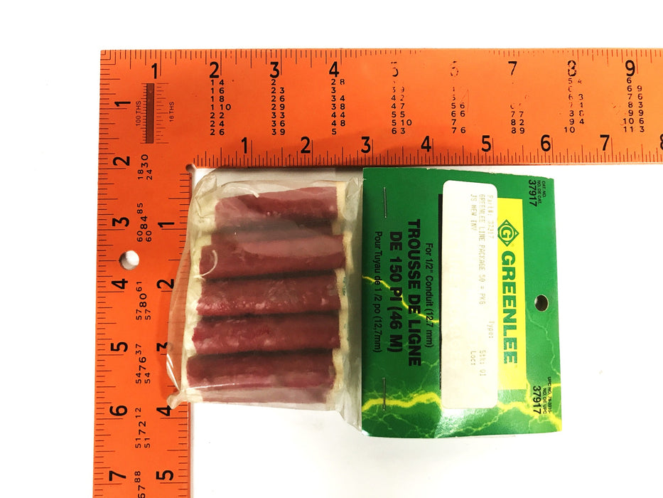 Greenlee Red Bagged Conduit Line Package for Fishing System 37917 [Lot ...