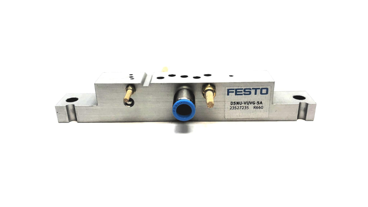 Festo Sub-Base Assembly For Pneumatic Cylinder DSNU-VUVG-SA NOS ...