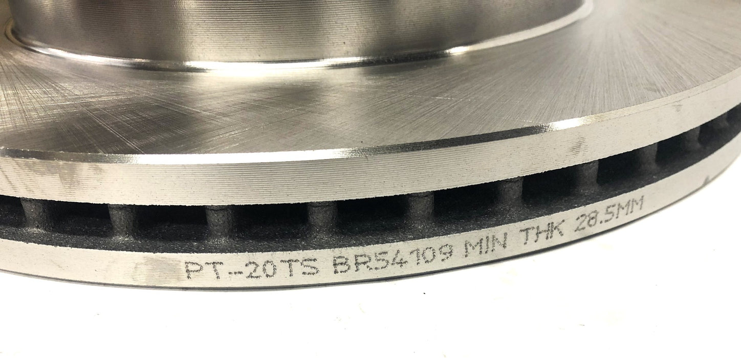 Silent Stop DuraGo 프론트 브레이크 디스크 로터 SB-680180 (BR54109) NOS ...