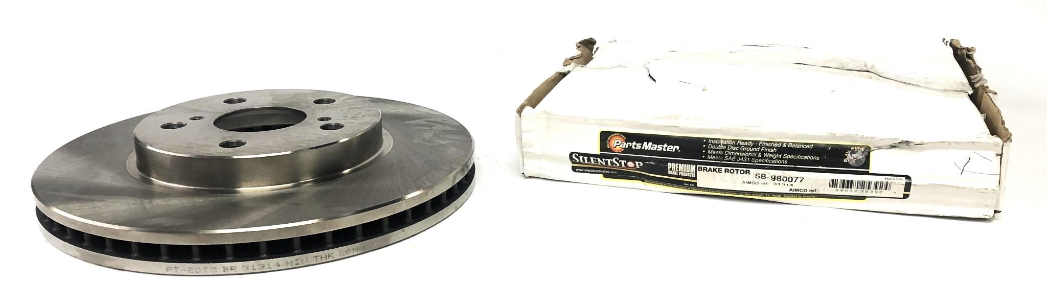 Silent Stop Parts Master Front Brake Disc Rotor SB-980077 NOS ...