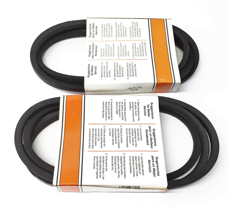 Pix 1/2" x 75" Classical V-Belt A73 (4L750) [Lot of 2] NOS ...