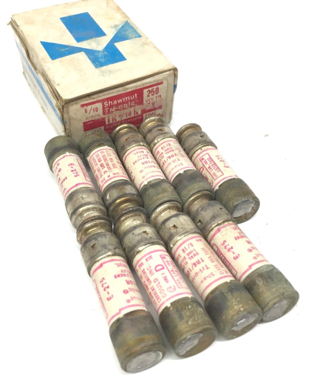 Gould Fuses TR6/10R 250V 6/10 AMP, NOS [BOX of 9] NOS ...