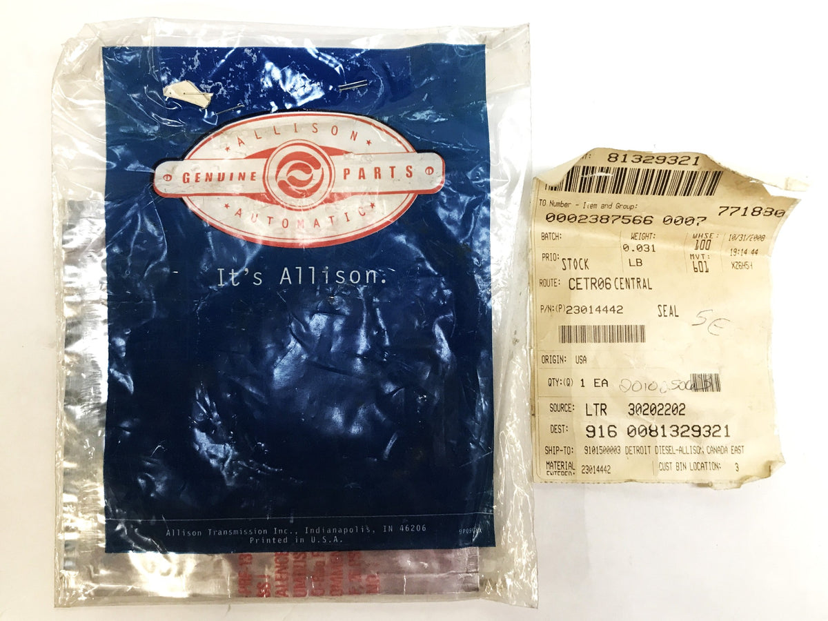 Allison Transmission Seal Ring Kit (Sealed) 23014442 NOS ...