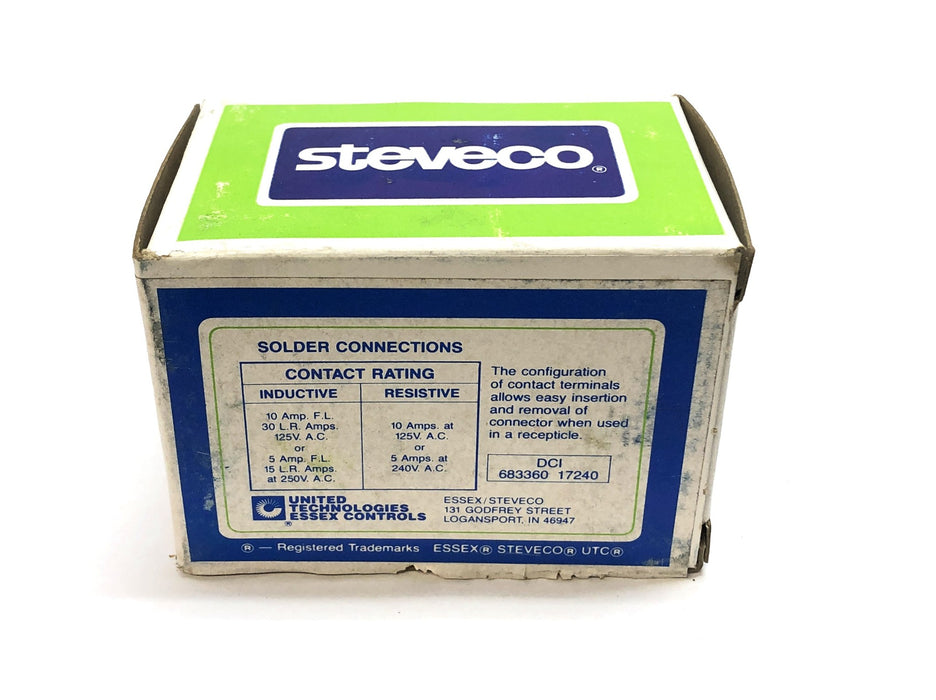 Essex / Steveco Type 93 10 Amp Two Pole Double Throw Relay 90-265 [Lot ...