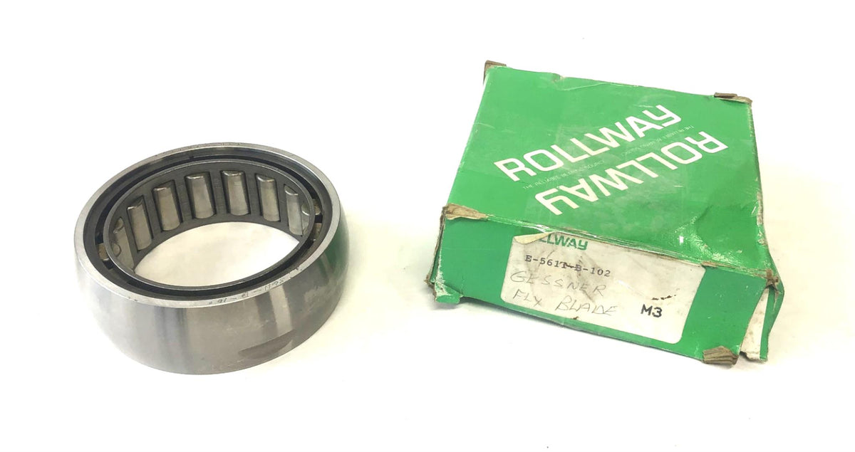 Rollway Cylindrical Roller Bearing E-5611-B-102 NOS ...