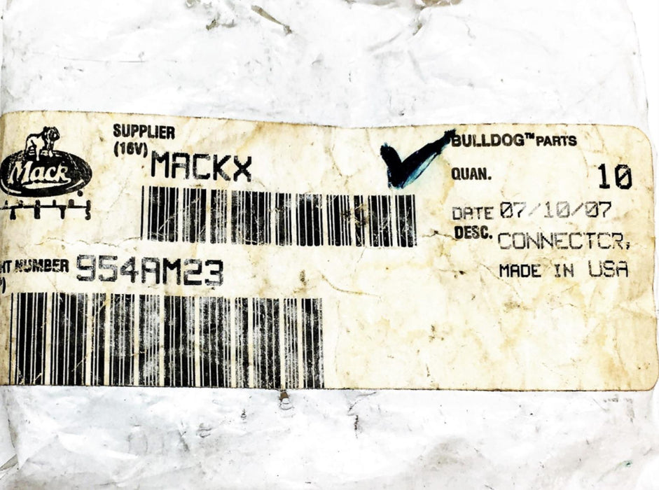 Mack 5 Piece Connector Set 954AM23 NOS — governmenttransitsurplus.com