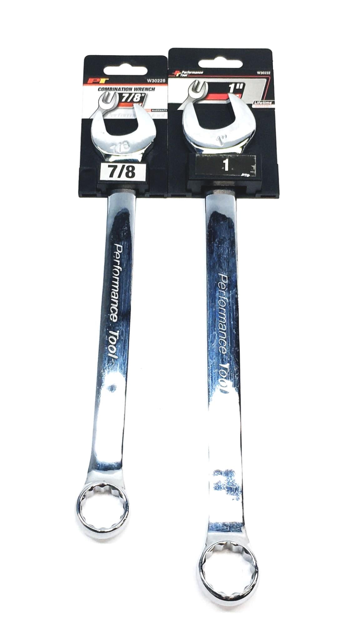 Performance Tools 2 Piece Combination Wrench Set W30228 W30232 NOS ...