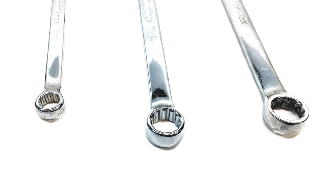 Performance Tools 3 Piece Combination Wrench Set W30008 W30011 W30012 ...