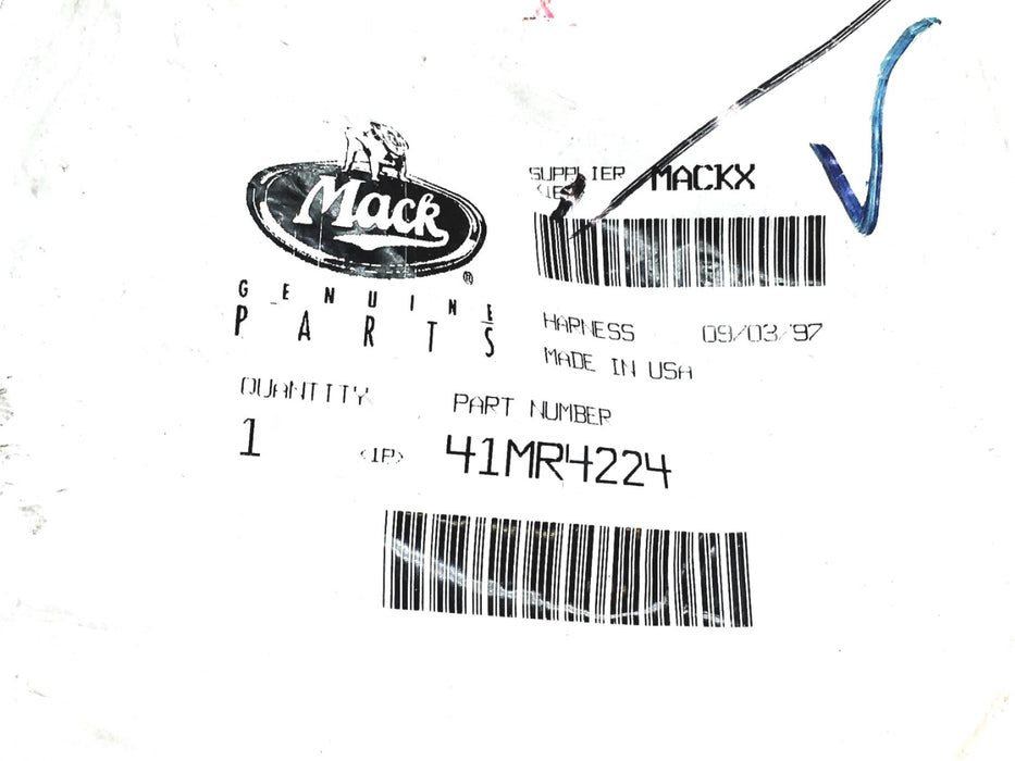 Mack Wiring Harness 41MR4224 NOS — governmenttransitsurplus.com