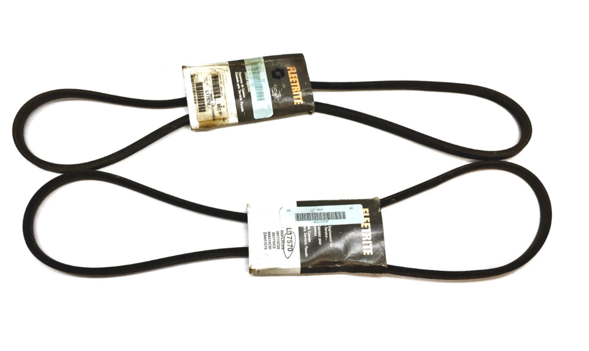 Fleetrite Serpentine Belt L17570 [Lot of 2] NOS ...