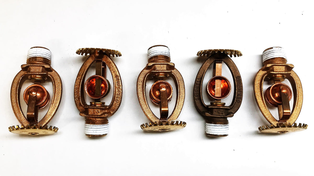 Grinnell Upright Fire Sprinkler Head SSU-3-458 [Lot of 5] NOS ...