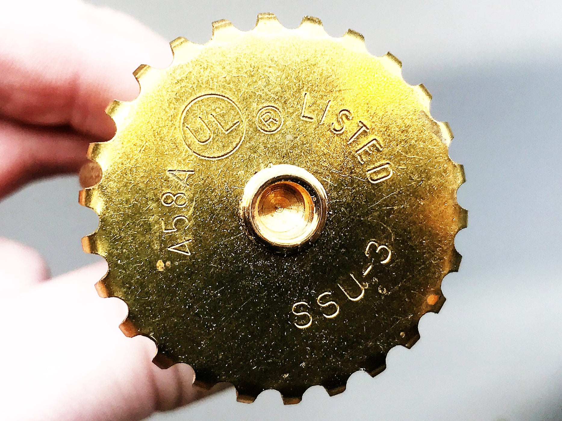 Grinnell Upright Fire Sprinkler Head SSU-3-458 [Lot of 5] NOS ...