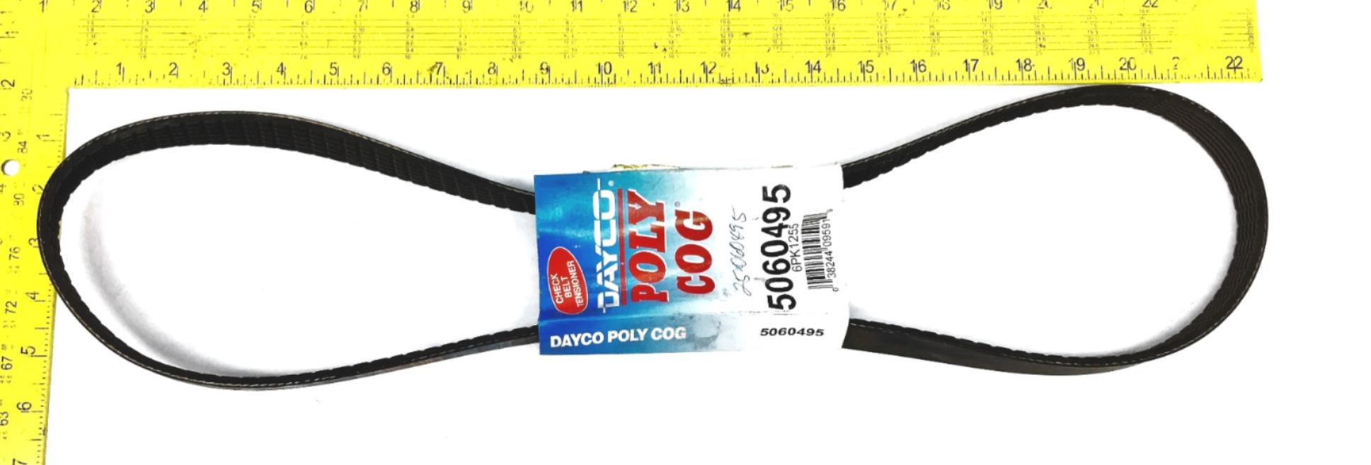 Dayco Poly Rib Serpentine Belt 5060495 NOS – governmenttransitsurplus.com