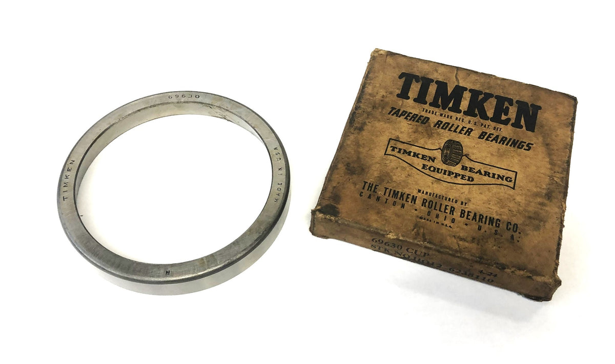 Timken Tapered Roller Bearing Cup 69630 NOS — governmenttransitsurplus.com