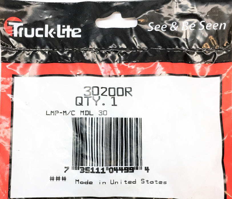 Truck-Lite Red Marker Light 30200R [Lot of 4] NOS ...